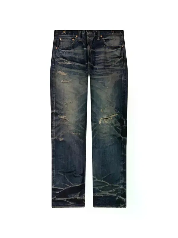Mastercraft Union Repaired Straight Leg Jeans