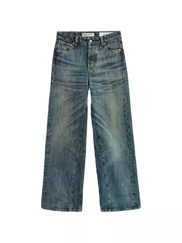 Our Legacy Treble Cut Wide-leg Jeans
