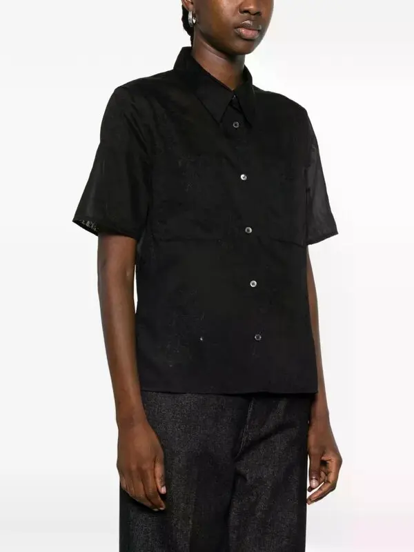Our Legacy Floral Embroidery Pocket Shirt
