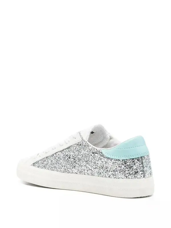 D.a.t.e. Low Top Glitter Sneakers