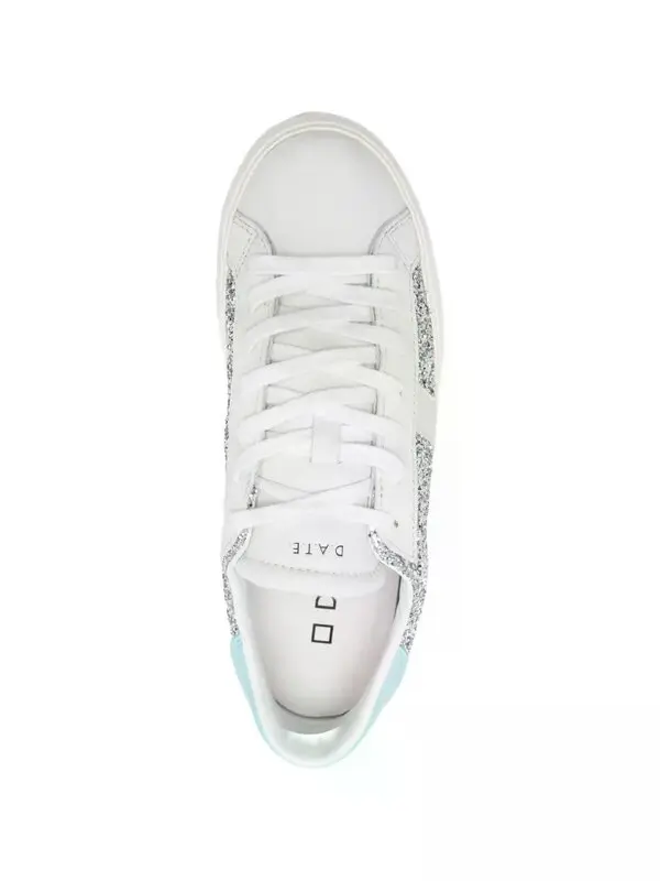 D.a.t.e. Low Top Glitter Sneakers