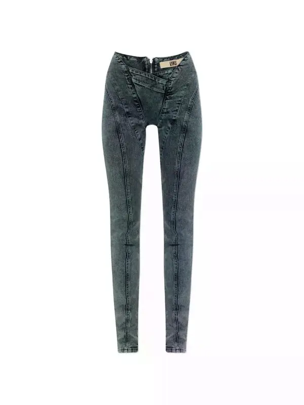 KNWLS Panelled Zip-fastening Jeans