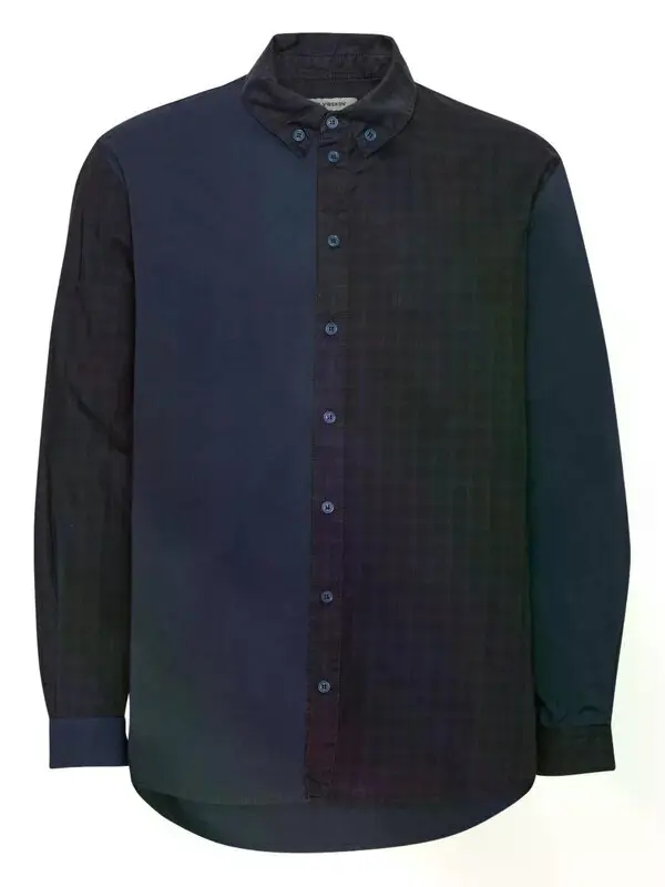 Henrik Vibskov Panelled Check Shirt