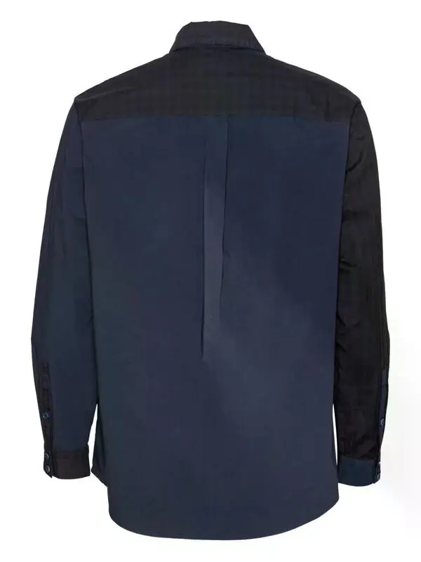 Henrik Vibskov Panelled Check Shirt