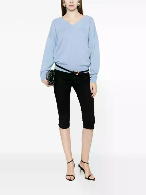 TOM FORD V-neck Sweater - Blue
