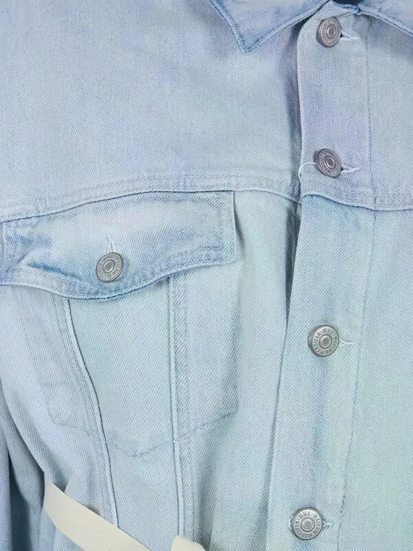 MAISON MARGIELA Raw Hem Denim Jacket