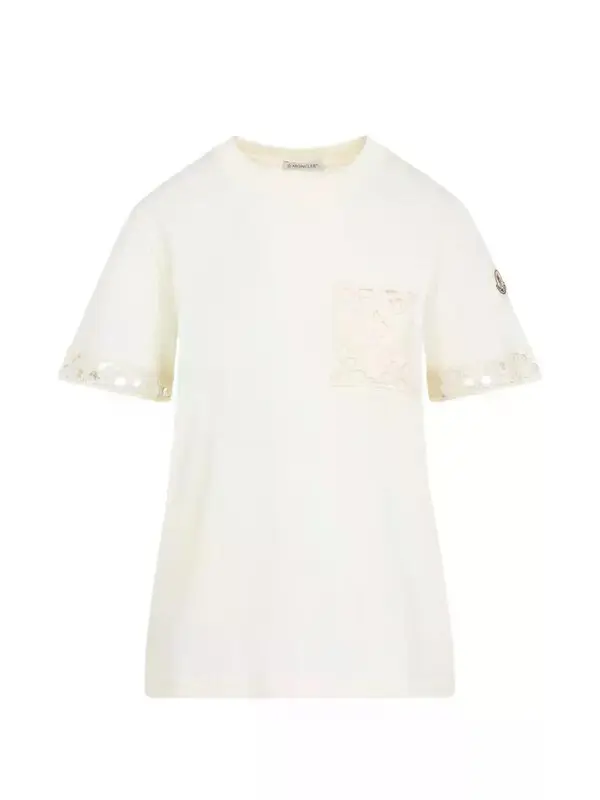 Moncler Short-sleeve T-shirt - Neutrals