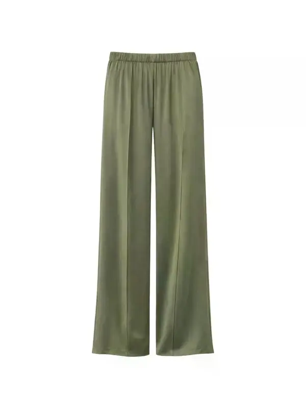 SEMICOUTURE Elasticated-waistband Trousers - Green