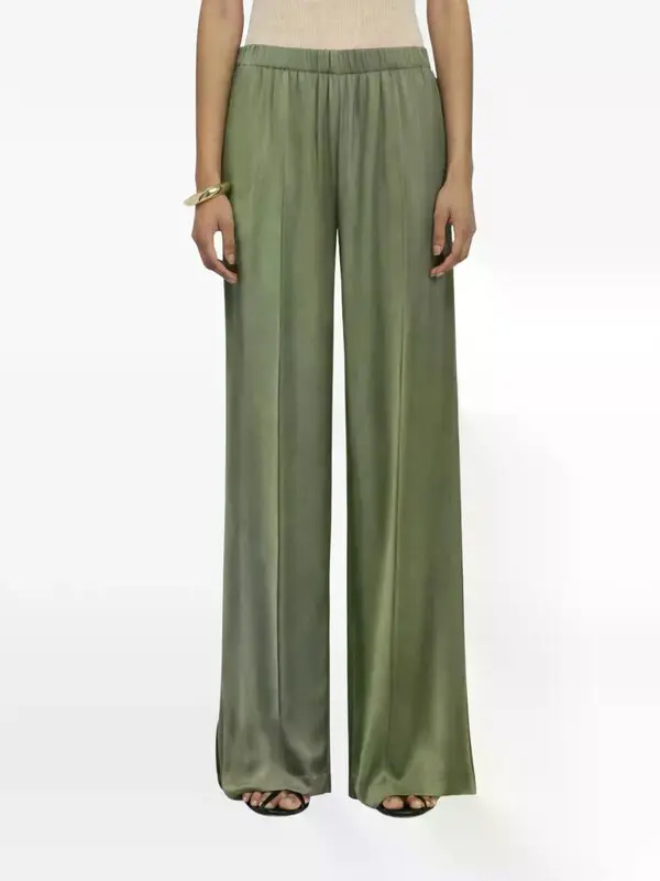 SEMICOUTURE Elasticated-waistband Trousers - Green