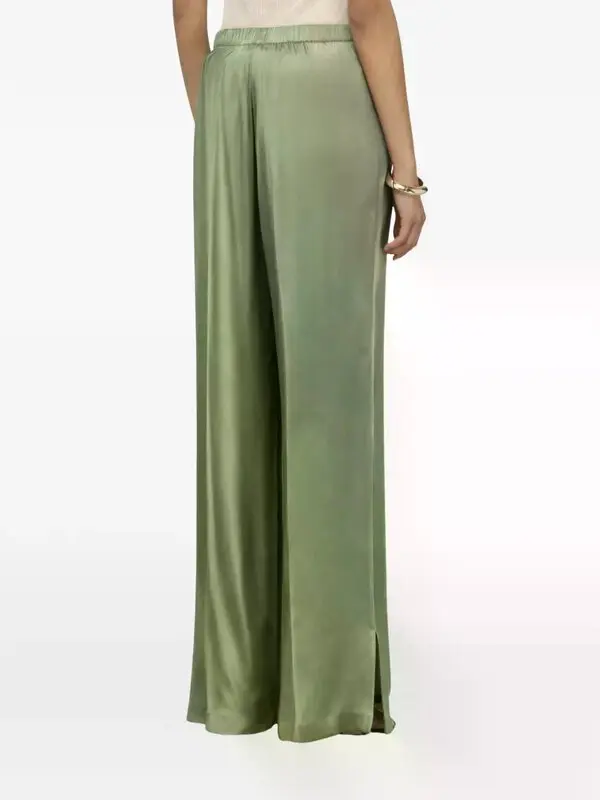 SEMICOUTURE Elasticated-waistband Trousers - Green