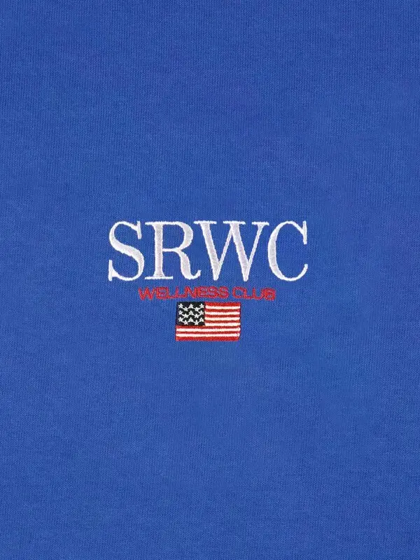 SPORTY & RICH Nautical Disco Elasticated Graphic Shorts