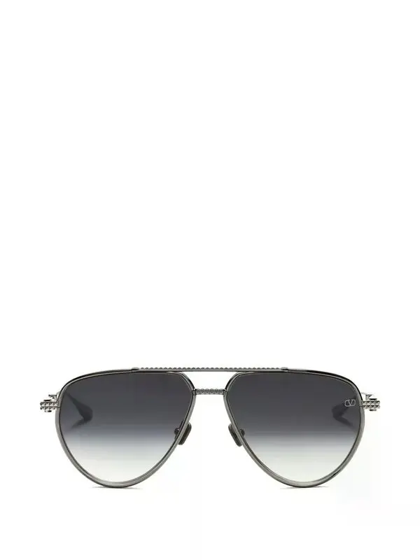 Valentino Garavani Pilot Sunglasses - Silver