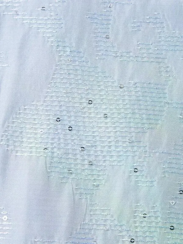 Shanghai Tang Sequin Geometric Dress