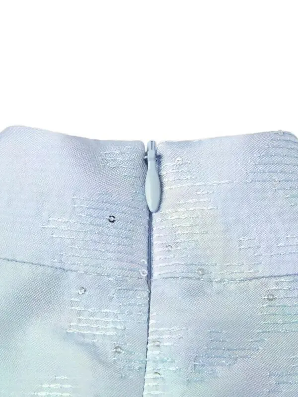 Shanghai Tang Sequin Geometric Dress