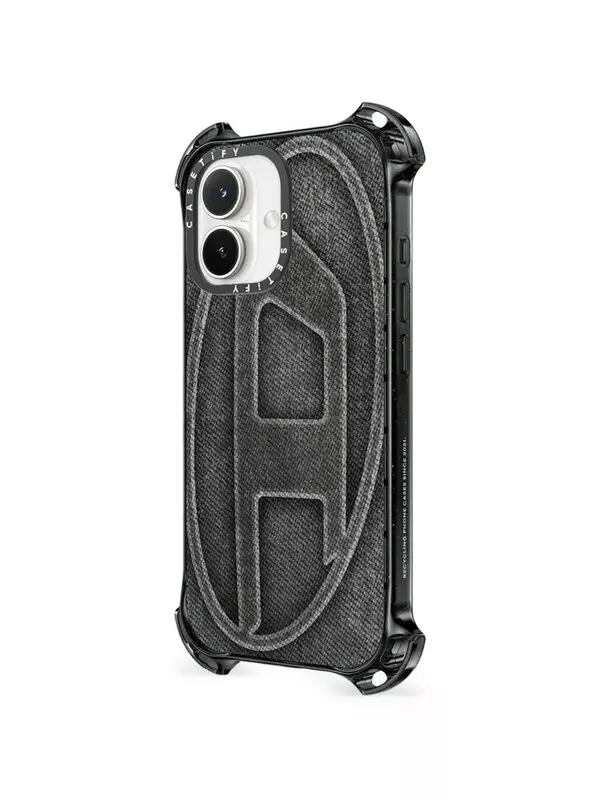 DIESEL® X Casetify Oval D Iphone 17 Case - Grey