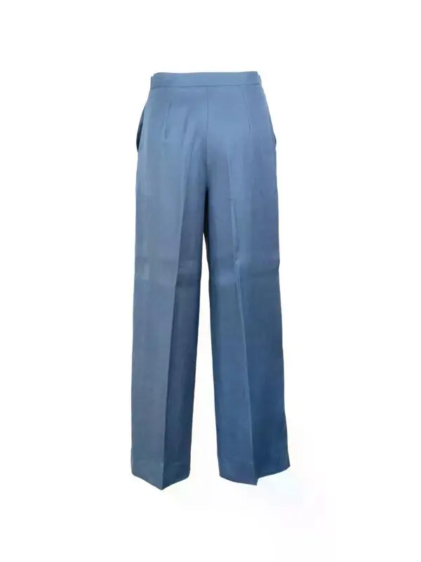 Marella Emme Buttoned Trousers - Blue