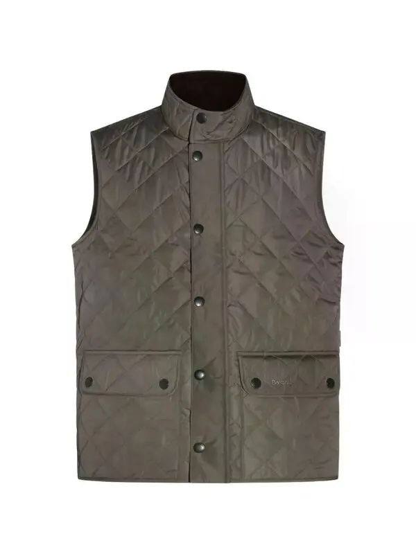 Barbour Quilted High Neck Vest