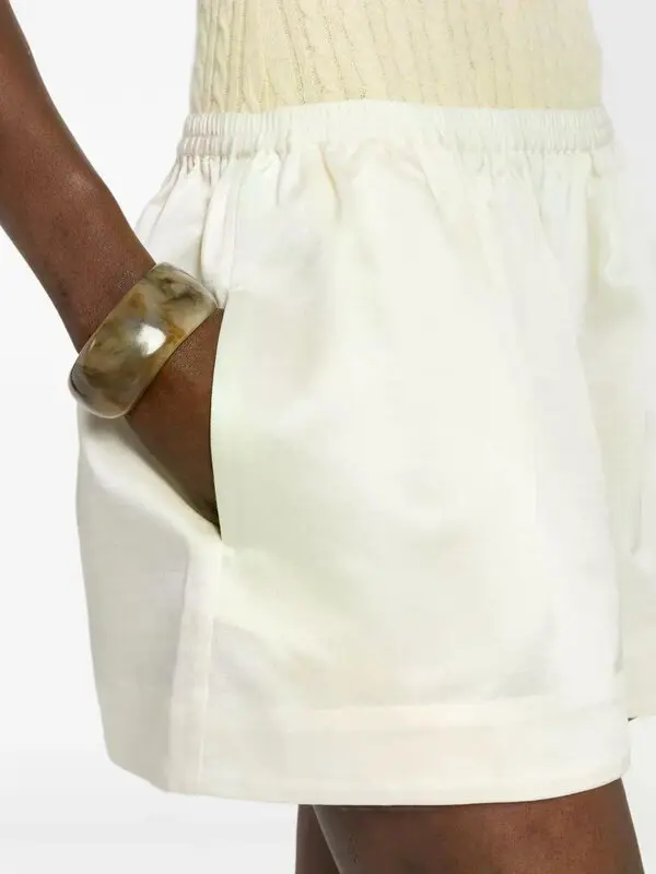 Soft Goat Elasticated Waistband Shorts