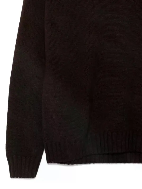 ZANONE Virgin Wool Sweater - Brown