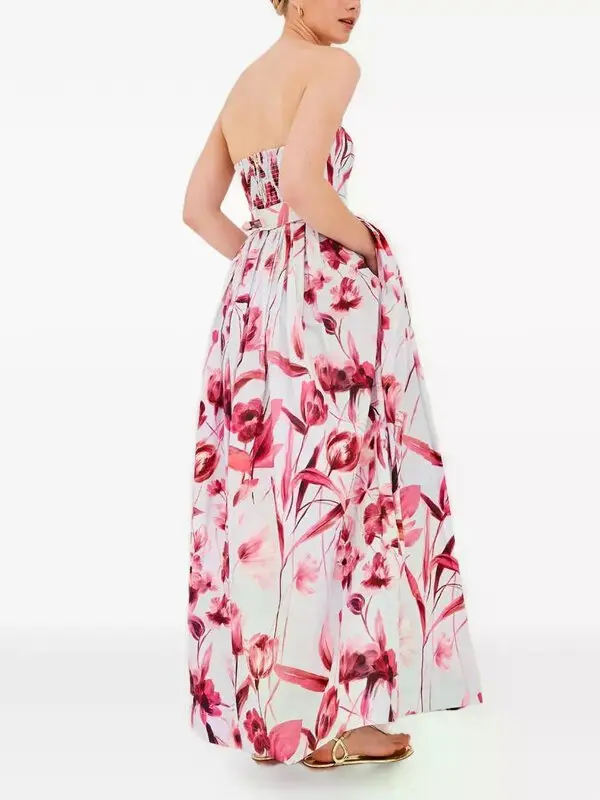 Cara Cara Greenfield Belted Maxi Dress