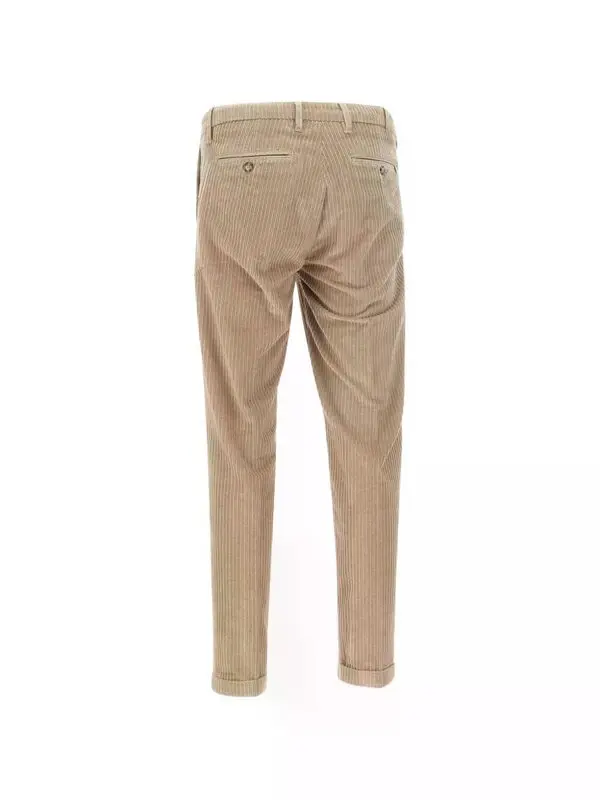 RE-HASH Corduroy Logo Trousers