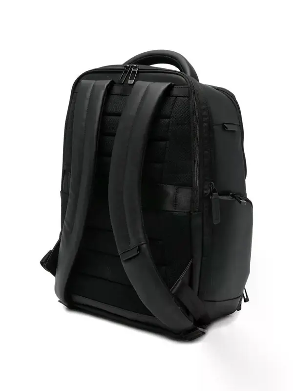 PIQUADRO Embossed Logo Backpack