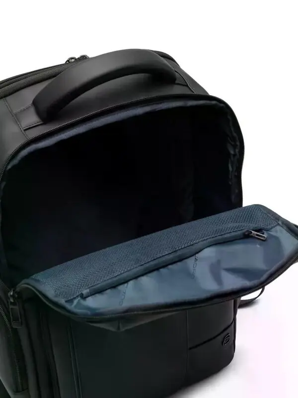 PIQUADRO Embossed Logo Backpack