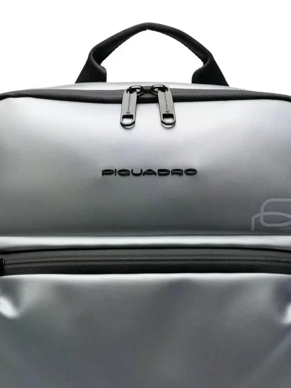 PIQUADRO Corner 2.0 Backpack - Silver