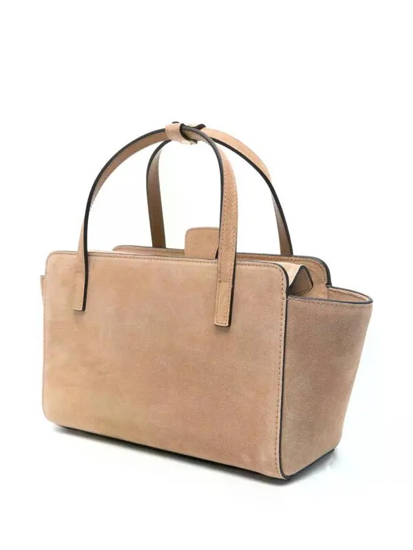 HIDESINS Small Flap Tote Bag - Neutrals