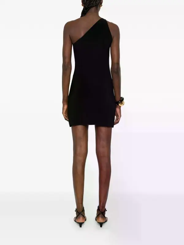 Norma Kamali One-shoulder Mini Dress
