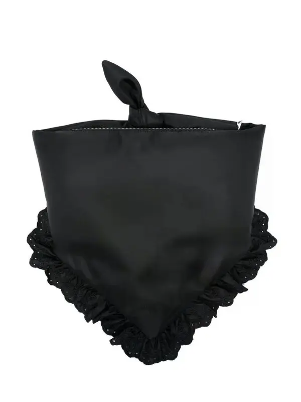 Simone Rocha Pillowcase Tote Bag With Ruffled Trim And Pearl Detail
