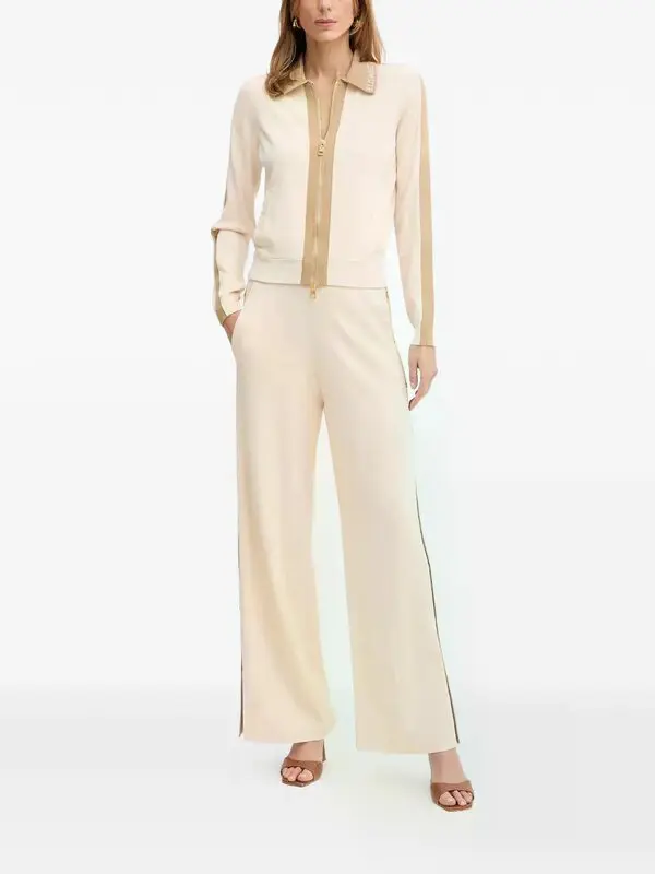 Elisabetta Franchi Side-stripe Logo-patch Trousers