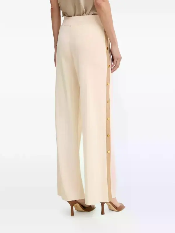 Elisabetta Franchi Side-stripe Logo-patch Trousers