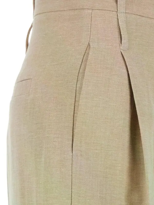 TELA Rubicon Pleated Wide-leg Trousers