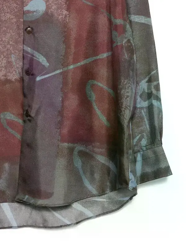 COSTUMEIN Patterned Shirt - Brown