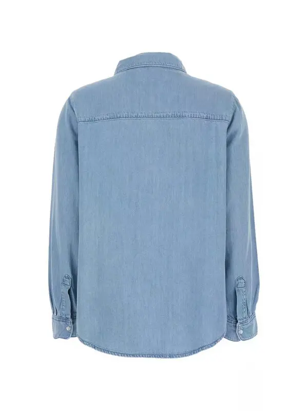 Ba&sh Adali Button-front Denim Shirt