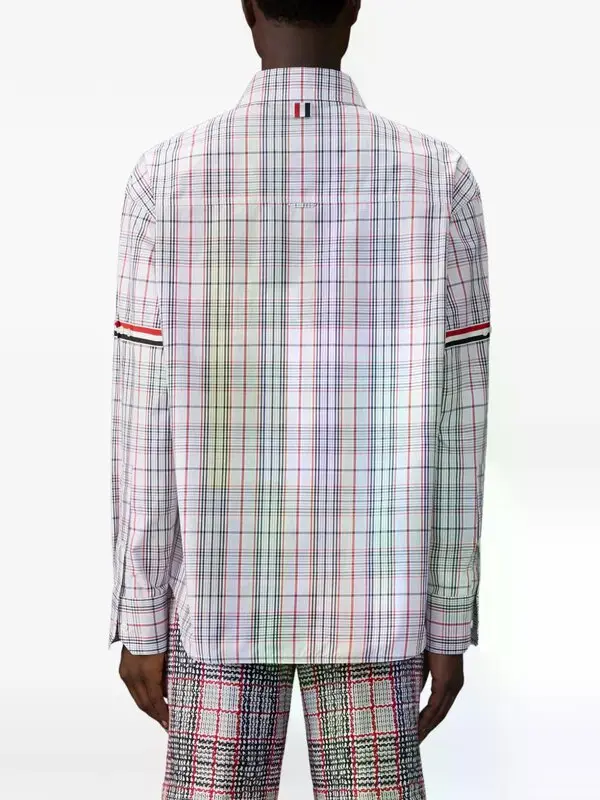 Thom Browne Plaid-patterned Shirt