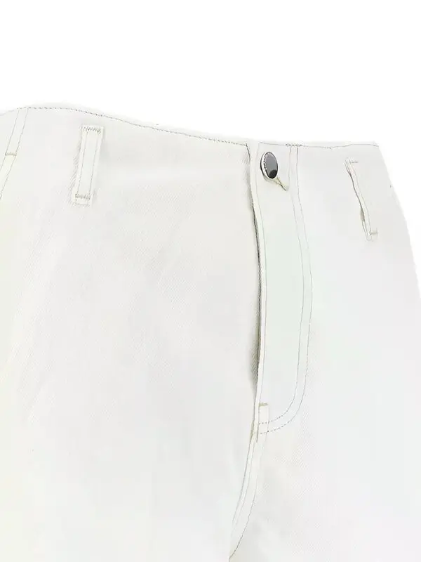 Emporio Armani J1i Cotton Shorts - Neutrals