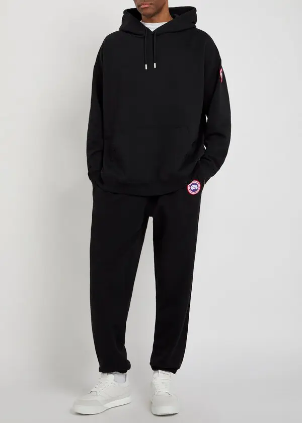 Canada Goose Hooded Cotton Sweatshirt - Black