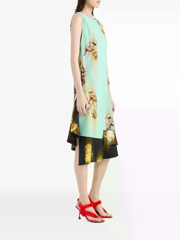 Proenza Schouler Rhetta Printed Midi Dress