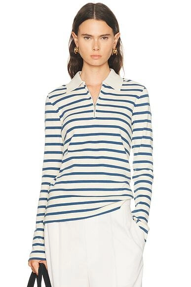 JIL SANDER Long Sleeve Polo Top