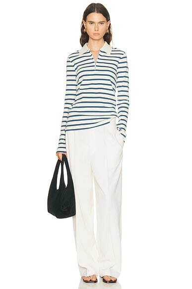 JIL SANDER Long Sleeve Polo Top