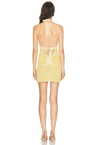 Cult Gaia Erina Knit Dress - Marigold