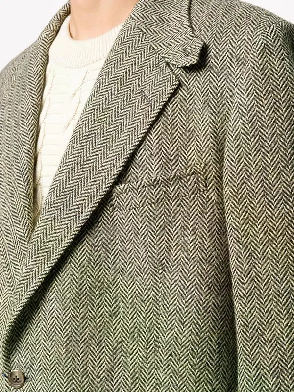 Polo Ralph Lauren Herringbone Single-breasted Blazer