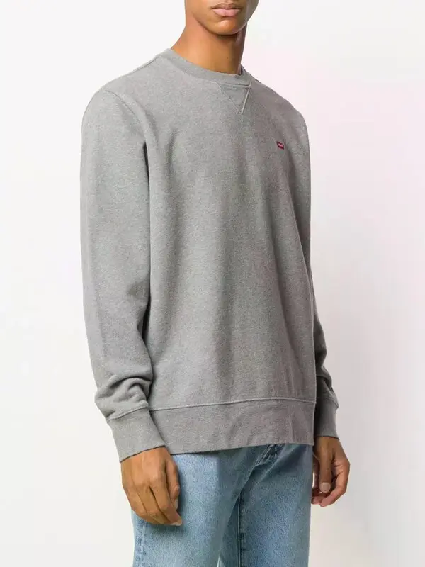 LEVI'S Logo Detail Sweatshirt - Grey