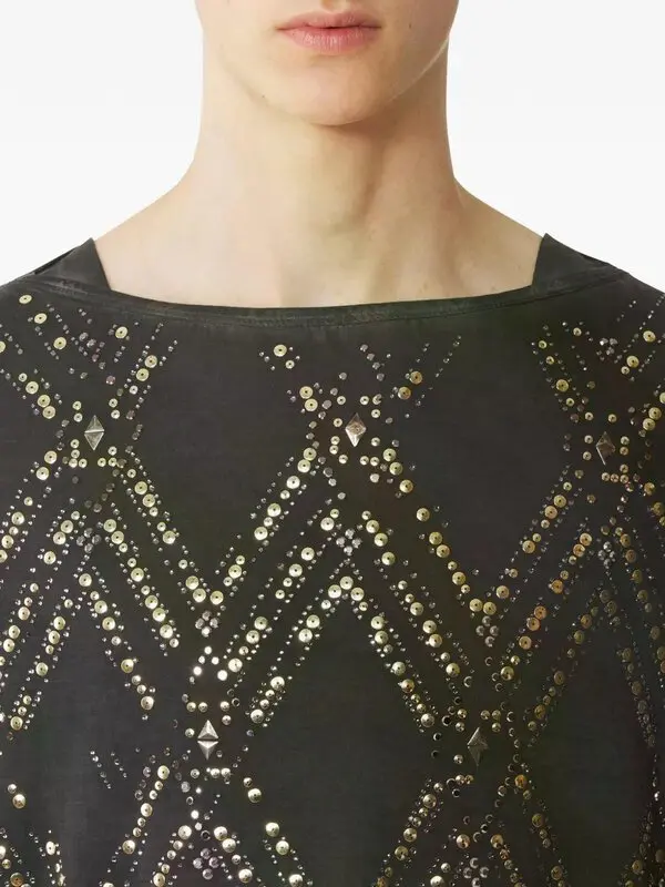 LANVIN Sequin-embellished Long-sleeved T-shirt