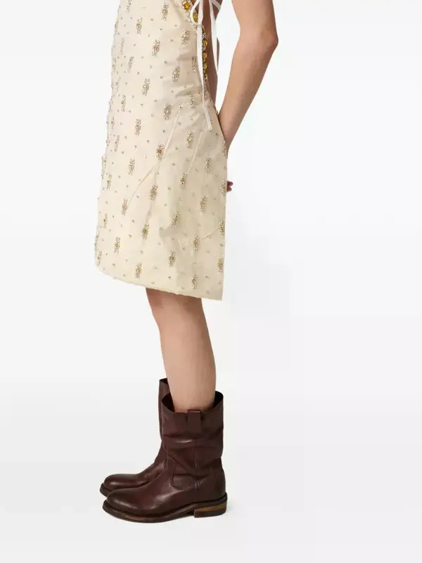 Miu Miu Foul Slouchy Block-heel Boots - Brown