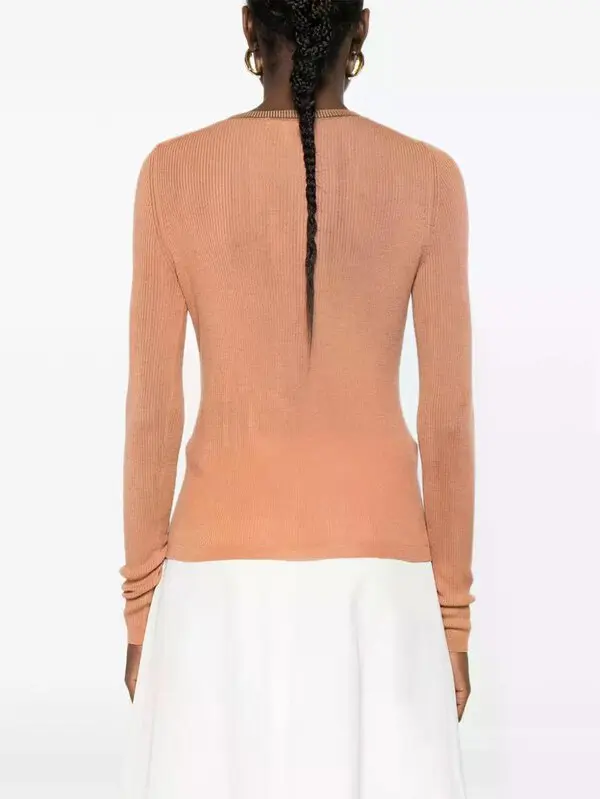 Chloé Long-sleeve T-shirt With Button Closure