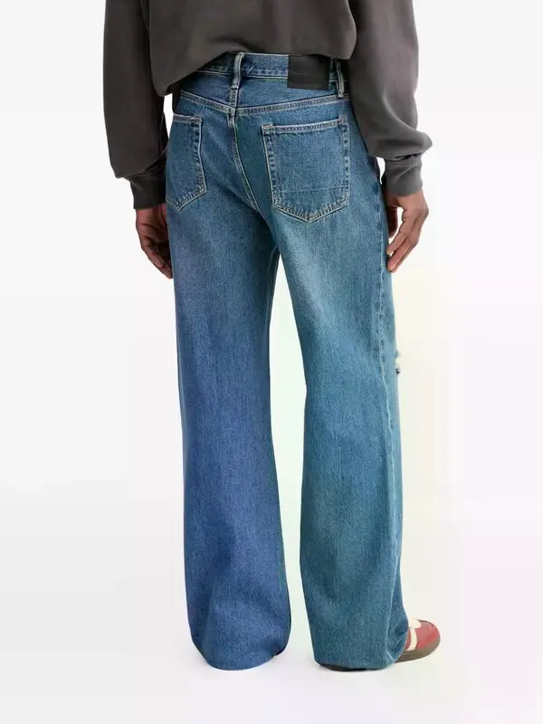 ALLSAINTS Wide Leg Ripped Jeans