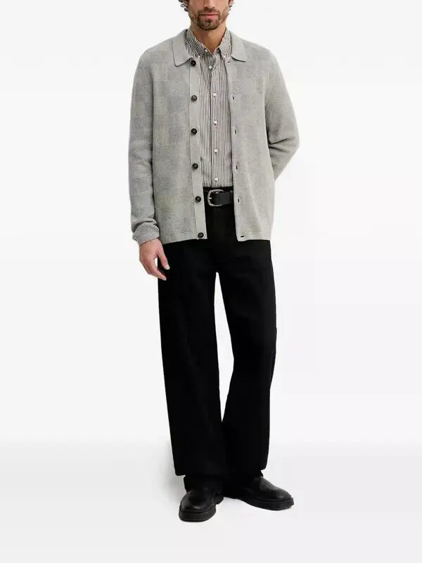 Barbour Check Button Cardigan